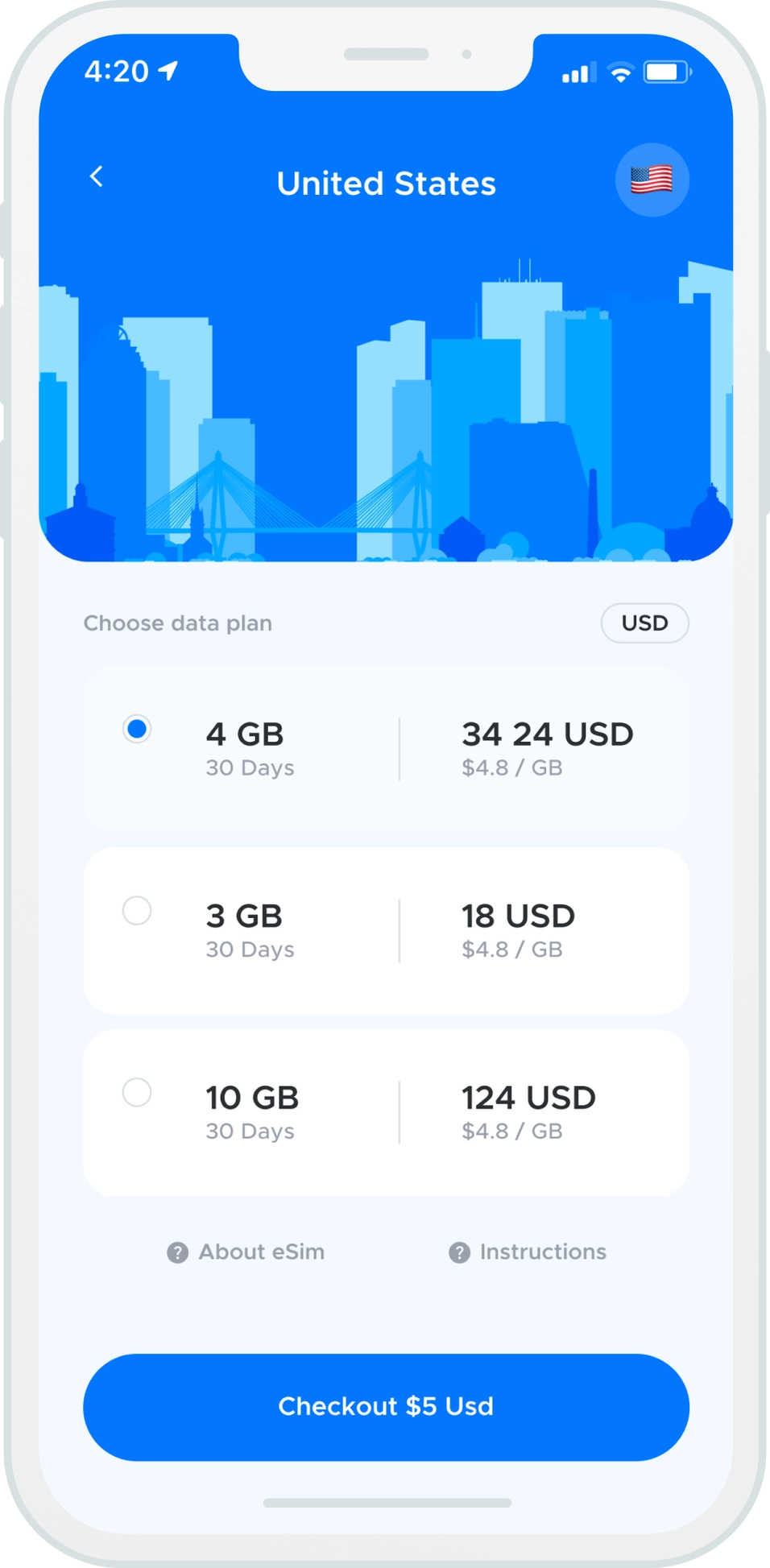 ReSIM - eSIM Data Plans for Travel
